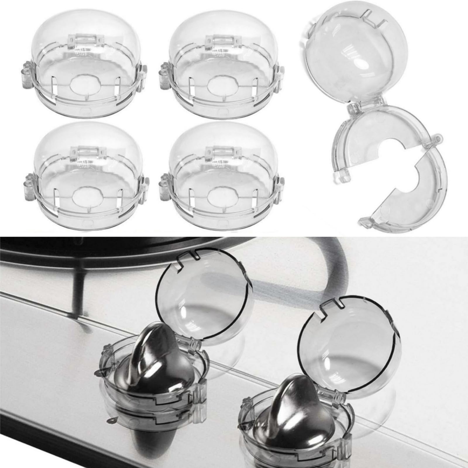 Amazon.com : Stove Gas Knob Safety Covers,Oven Knob Covers for Child ...