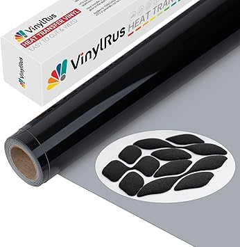 Amazon.com: VinylRus Heat Transfer Vinyl-12” x 5ft Heavy Duty Puff ...