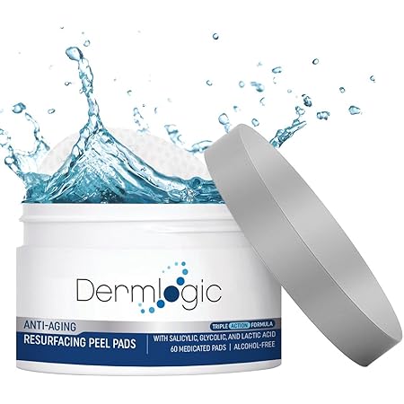 Amazon.com: Acne Treatment Control Pads- Contains Salicylic, Glycolic ...
