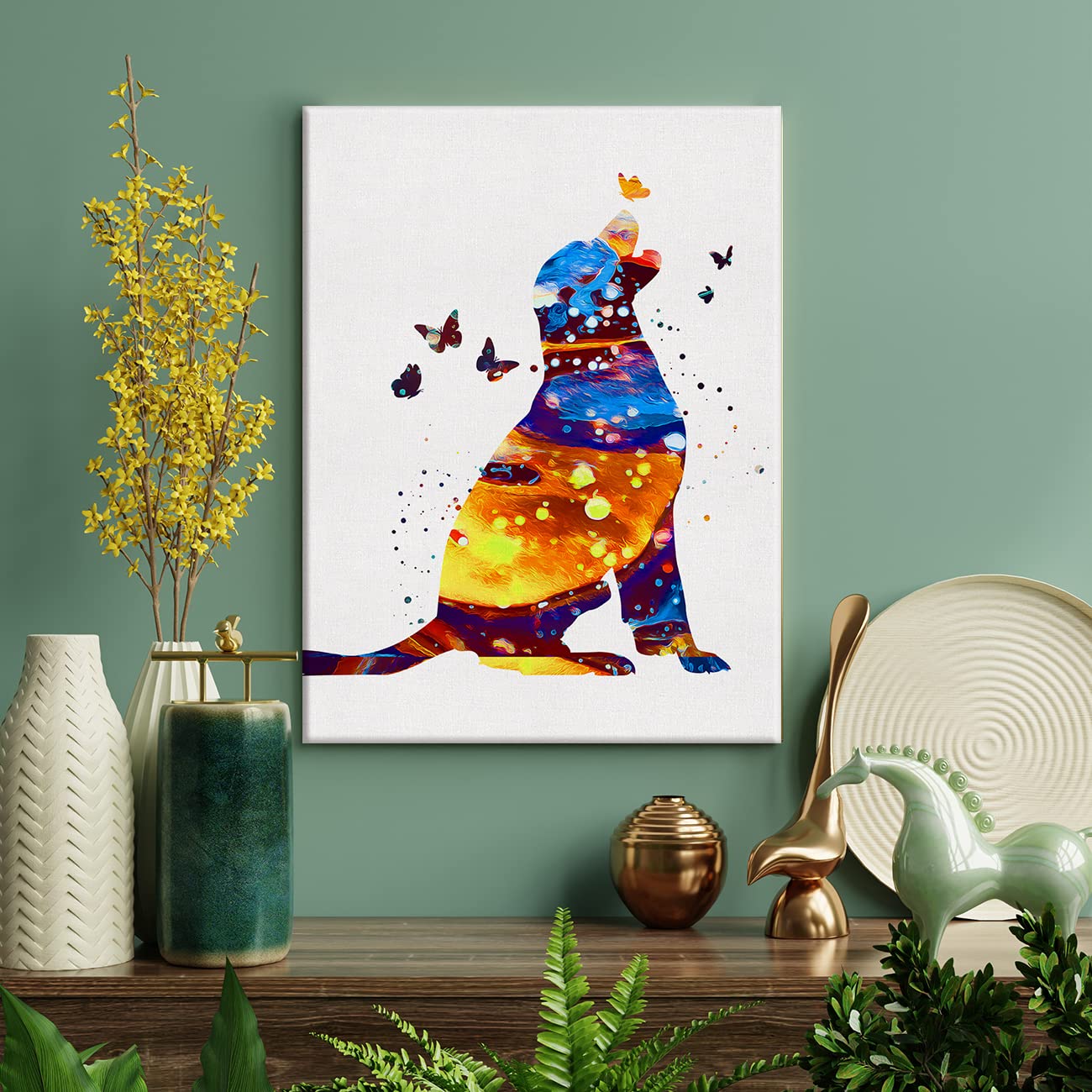 Colorful Wall Art Labrador Labrador Retriever Paintings For Sale