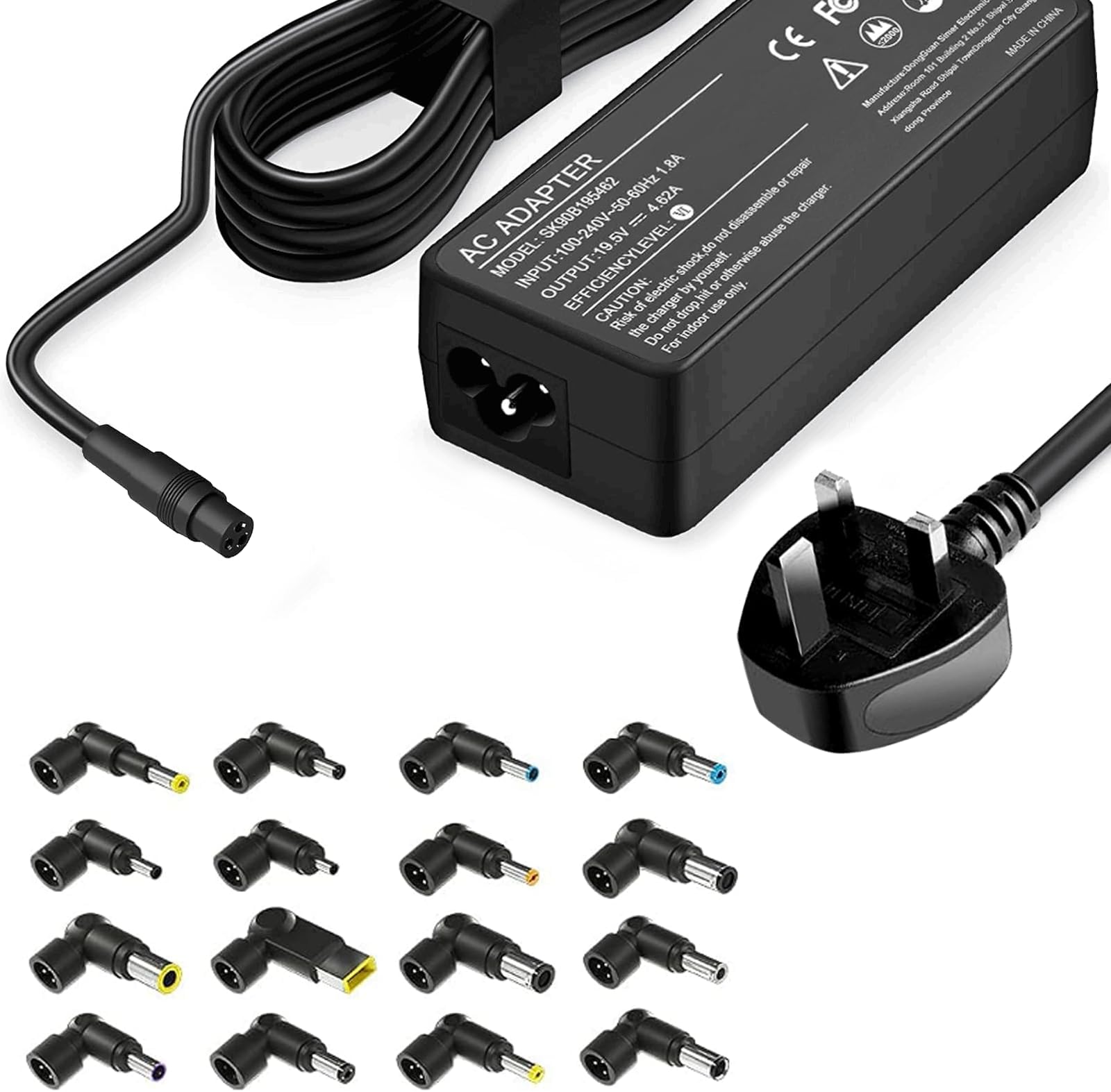 Universal Laptop Charger 90W for Toshiba Samsung Sony Dell HP Acer Asus ...