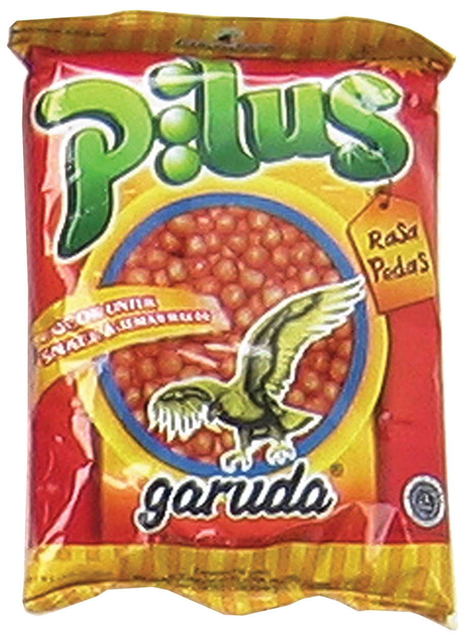 Amazon.com : Garuda Pilus (Crisp Ball Snack), Hot, 3.3-Ounce (Pack of ...