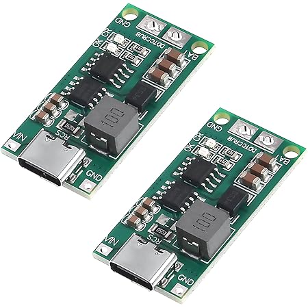 Amazon.com: ATNSINC 2PCS Multi-Cell 2S 3S 4S Type-C USB Boost Converter ...