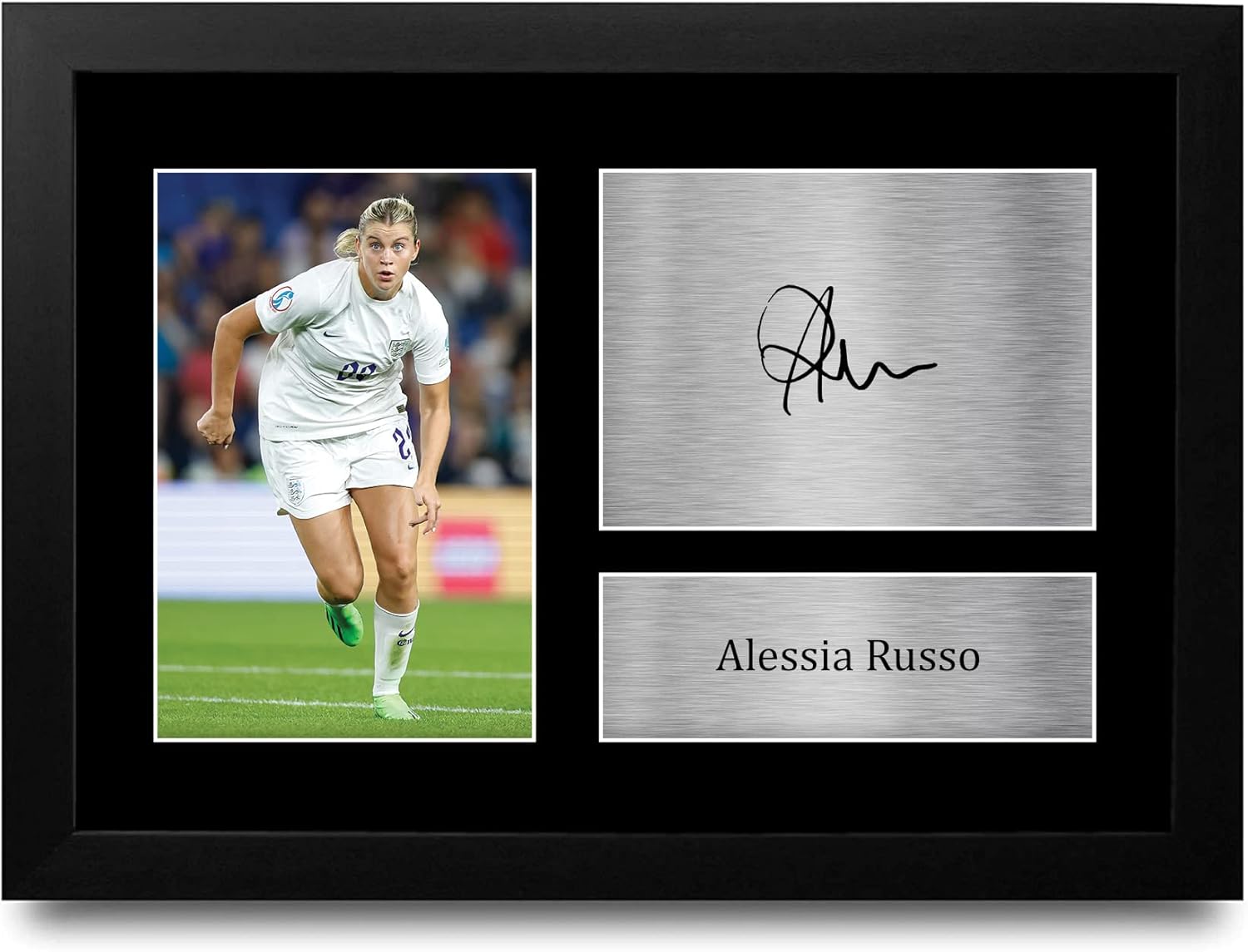 HWC Trading FR A4 Alessia Russo Womens England Gifts Printed Signed ...