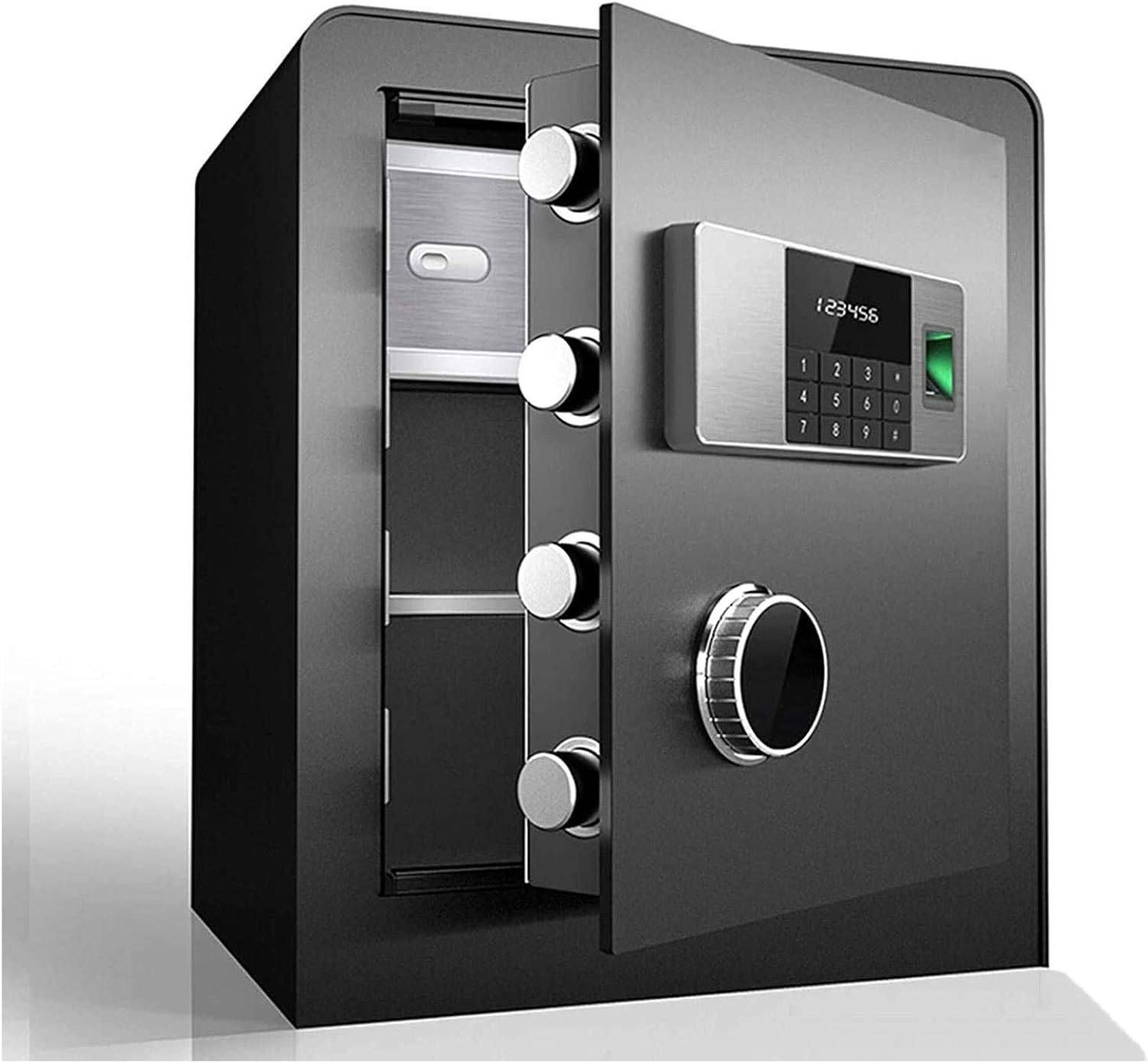 Amazon.co.jp: Safety Box Large Size Safety Box Number Electronic Steel ...