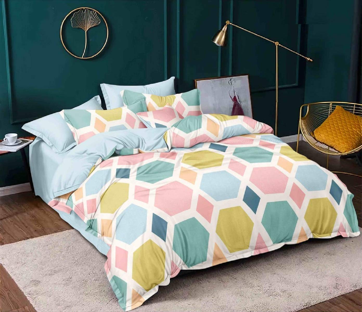 Buy RRC Super Soft Microfiber Cotton Single Duvet Cover/Comforter Cover ...
