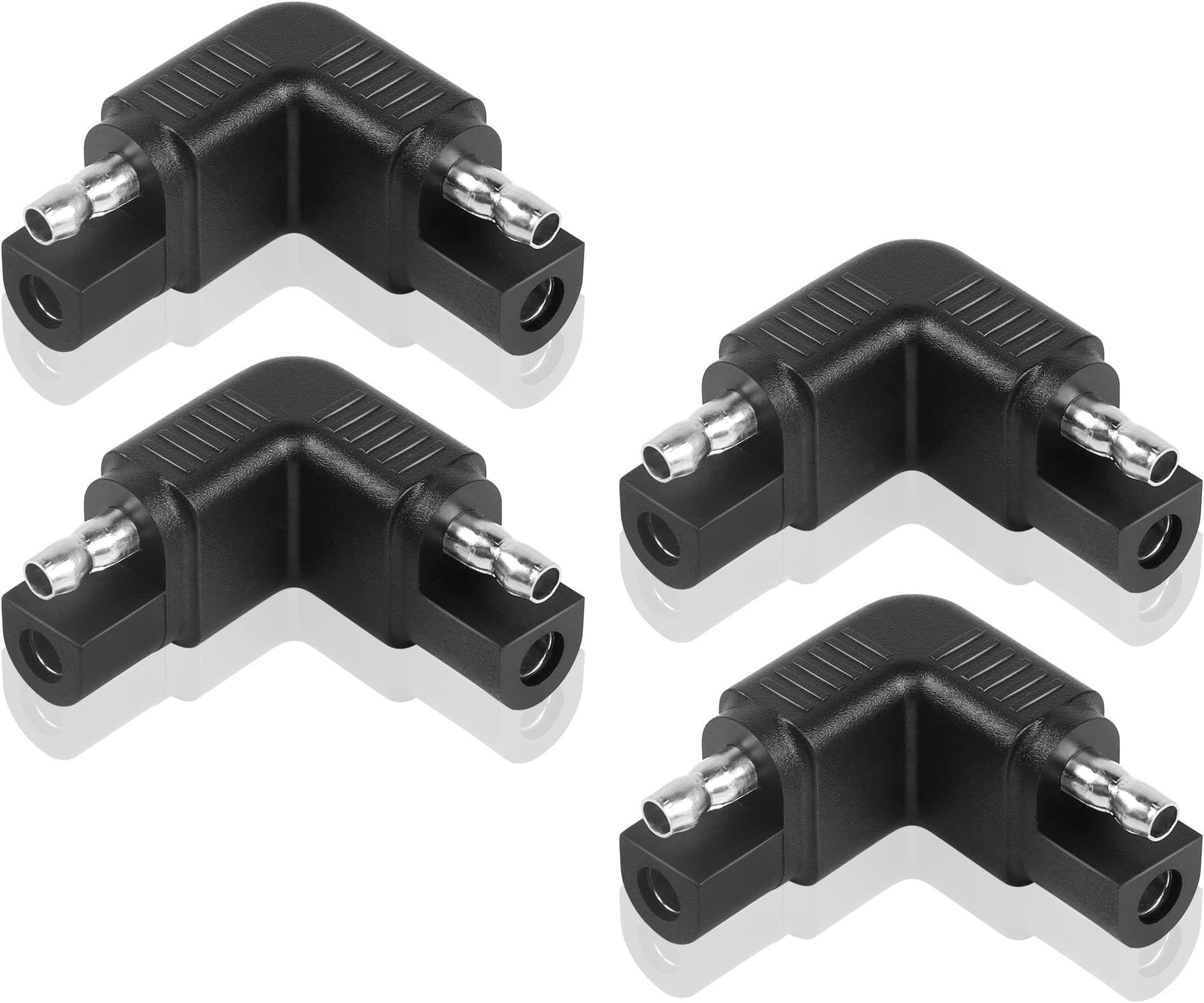 Amazon.com: GINTOOYUN SAE Polarity Reverse Adapter 90 Degree Angled SAE ...