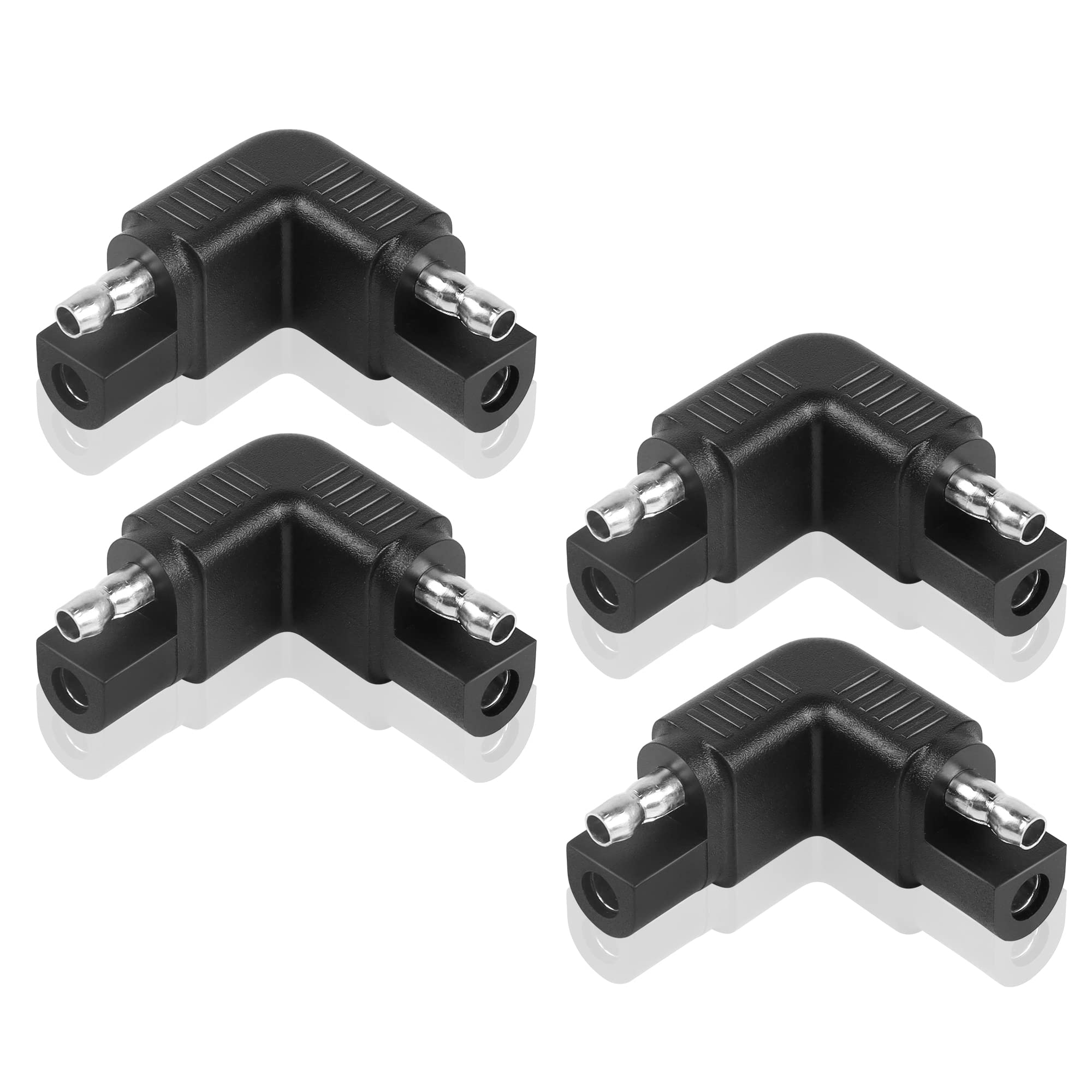 Amazon.com: GINTOOYUN SAE Polarity Reverse Adapter 90 Degree Angled SAE ...