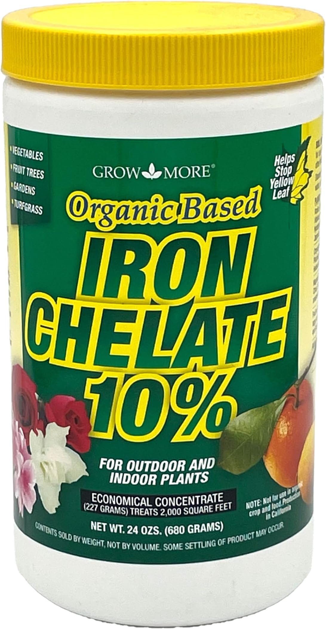 Amazon.com : Grow More 3-0-1 Organic Iron Chelate Concentrate (10%) for ...