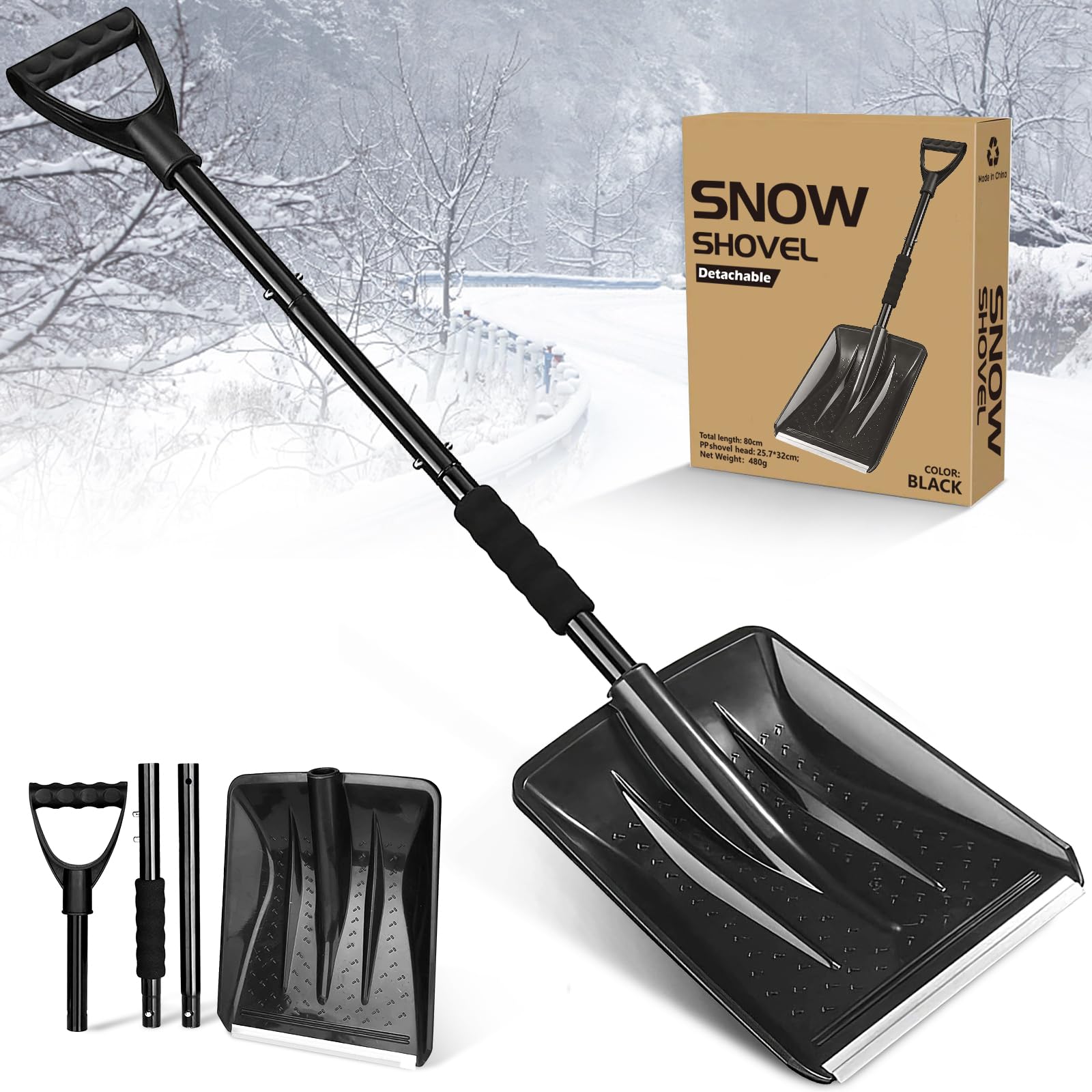 Wide Scraper Snow Shovel Professional Snow Shovels | Truck N Tow.com