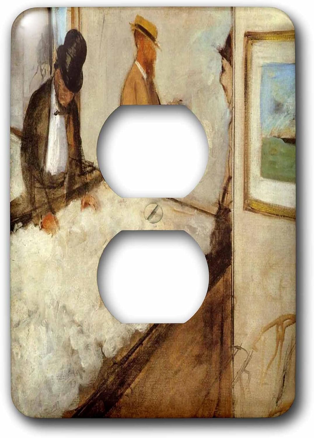 3dRose lsp_237457_6 Image of Edgar Degas 1800S Painting Cotton ...