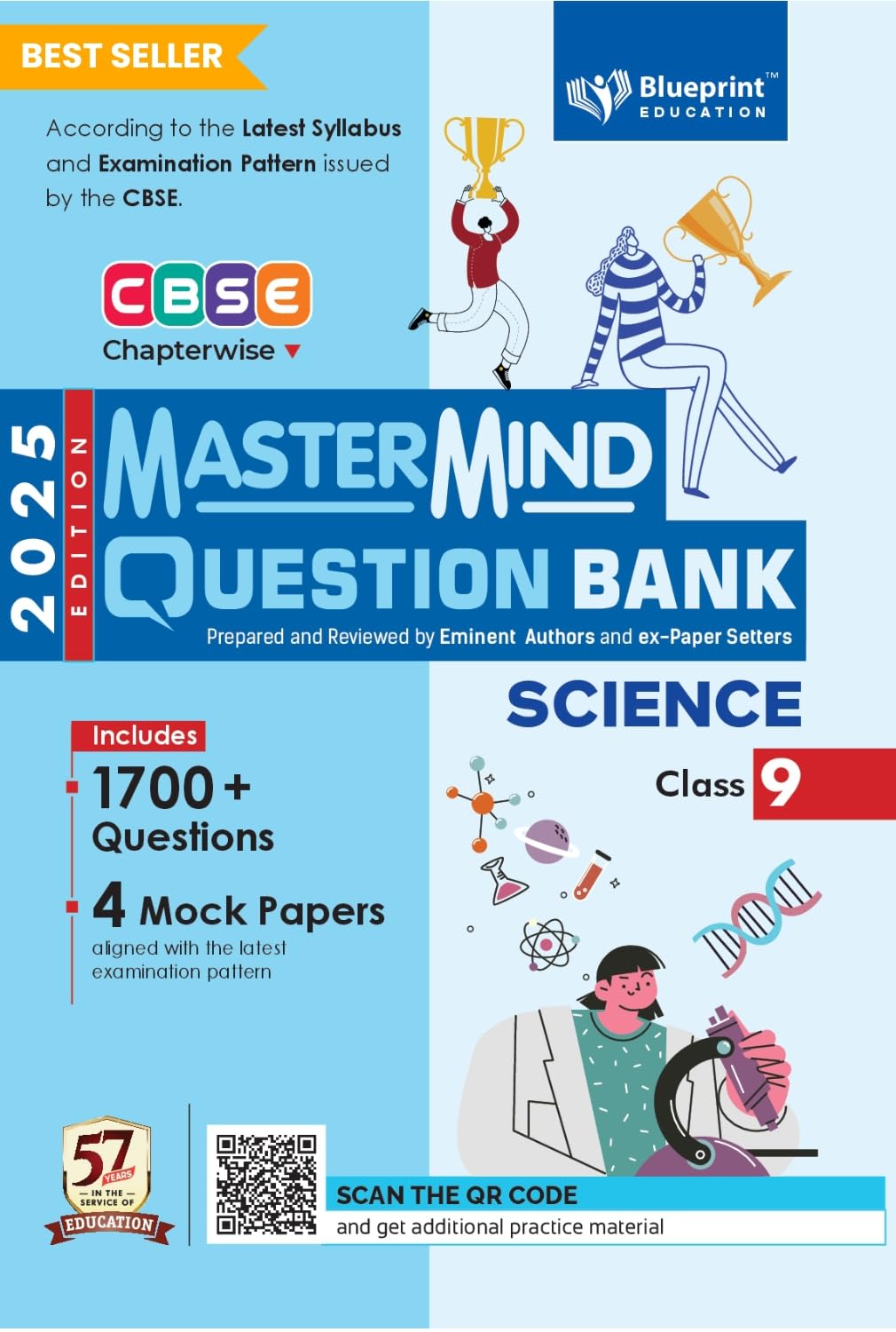 CBSE question bank class 9 Science by Mastermind for 2025 : Blueprint Editorial Board, Blueprint ...