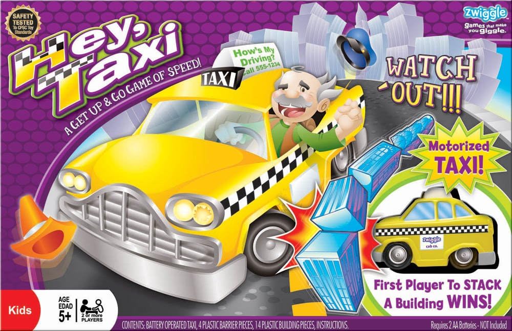 Amazon.com: Hey Taxi Active Game : Toys & Games