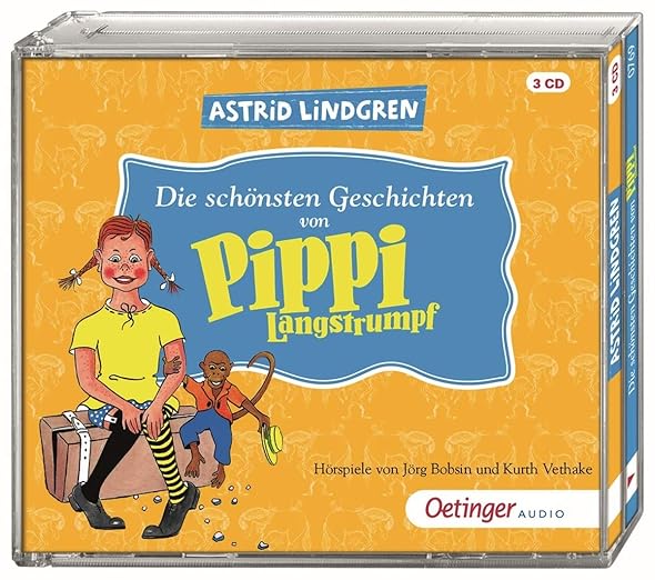 Die schönsten Geschichten von Pippi Langstrumpf: Hörspiele, ca. 154 min. : Lindgren, Astrid ...