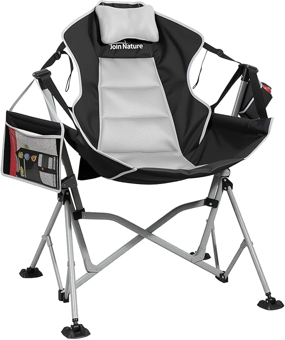Amazon.com : Oversized Hammock Camping Chairs, Folding Swing Chair with ...