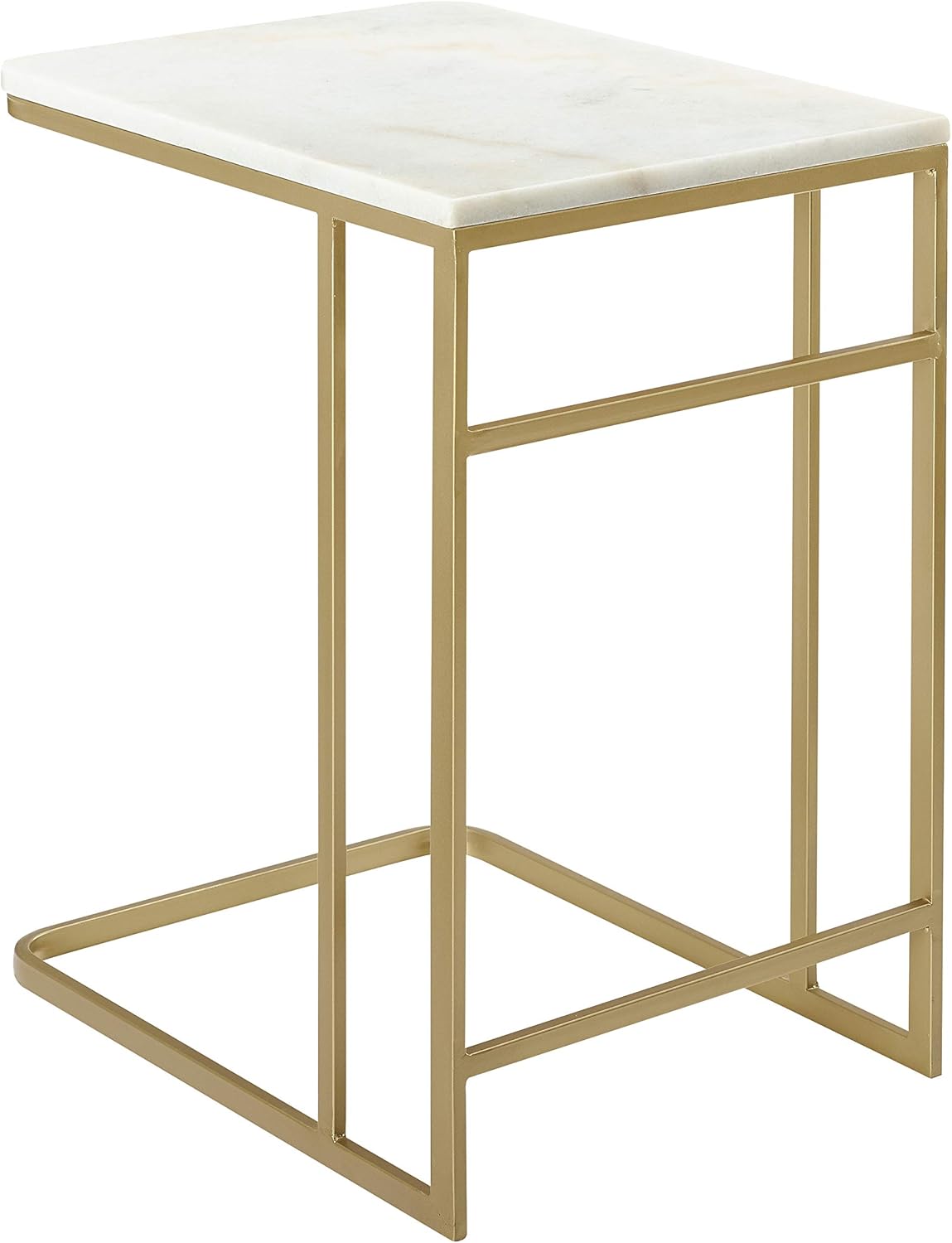 Amazon.com: SEI Furniture Fallon Marble C table, Gold : Home & Kitchen