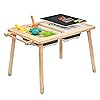 Amazon.com: 7 Days of Play Sensory Play Activity Table with Foldable ...
