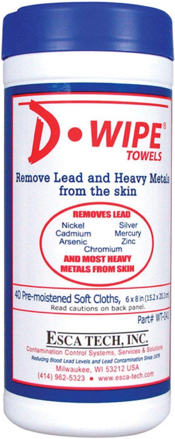 Amazon.com: Fiberlock LeadSafe Dust Wipes, 90 Count, Controls & Removes ...