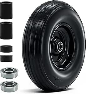 Amazon.com: 4.00-6 Tire and Wheel,13"Solid Tires,Excellent quality and ...