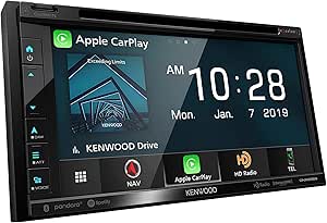 Amazon.com: Kenwood DNX696S 6.8 Inch Apple CarPlay, Android Auto A/V ...