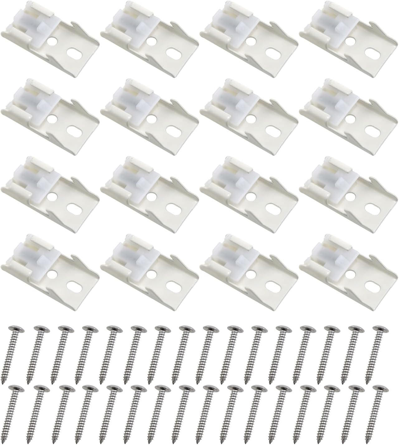 Amazon.com: Yocimango 16PCS Top-Mounted Flexible Curtain Track ...