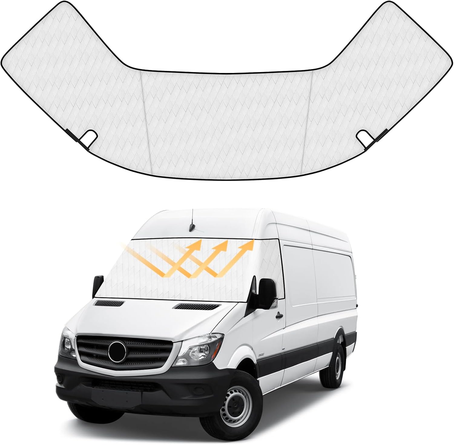 Amazon.com: RV Windshield Window Snow Cover Fit for Class B Dodge ...