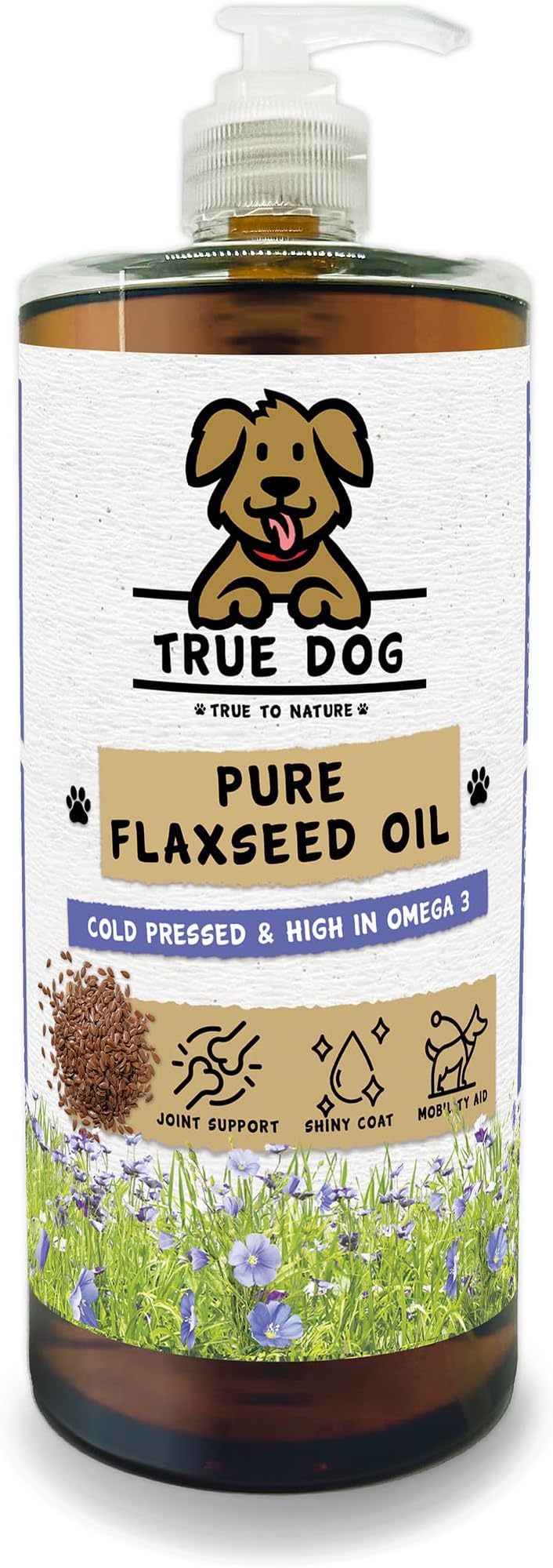 Flaxseed Oil For Horses & Dogs Coats Food Grade 1 Litre Pure Cold ...