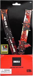 Mondo Godzilla Lanyard and Pin Set - San Diego Comic-Con 2020 Exclusive ...