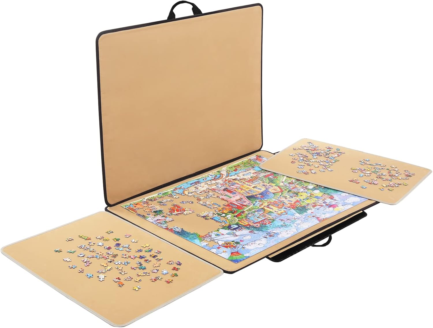 Amazon.com: YISHAN Portable Jigsaw Puzzle Table Board, Premium Puzzle ...