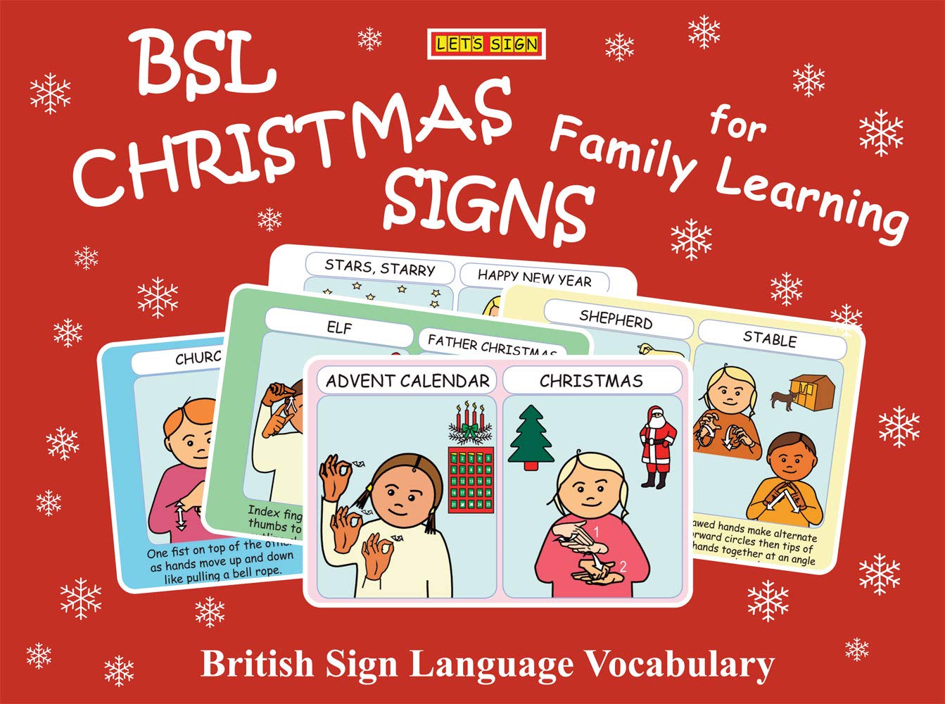 Amazon | BSL CHRISTMAS SIGNS for Family Learning: British Sign Language ...
