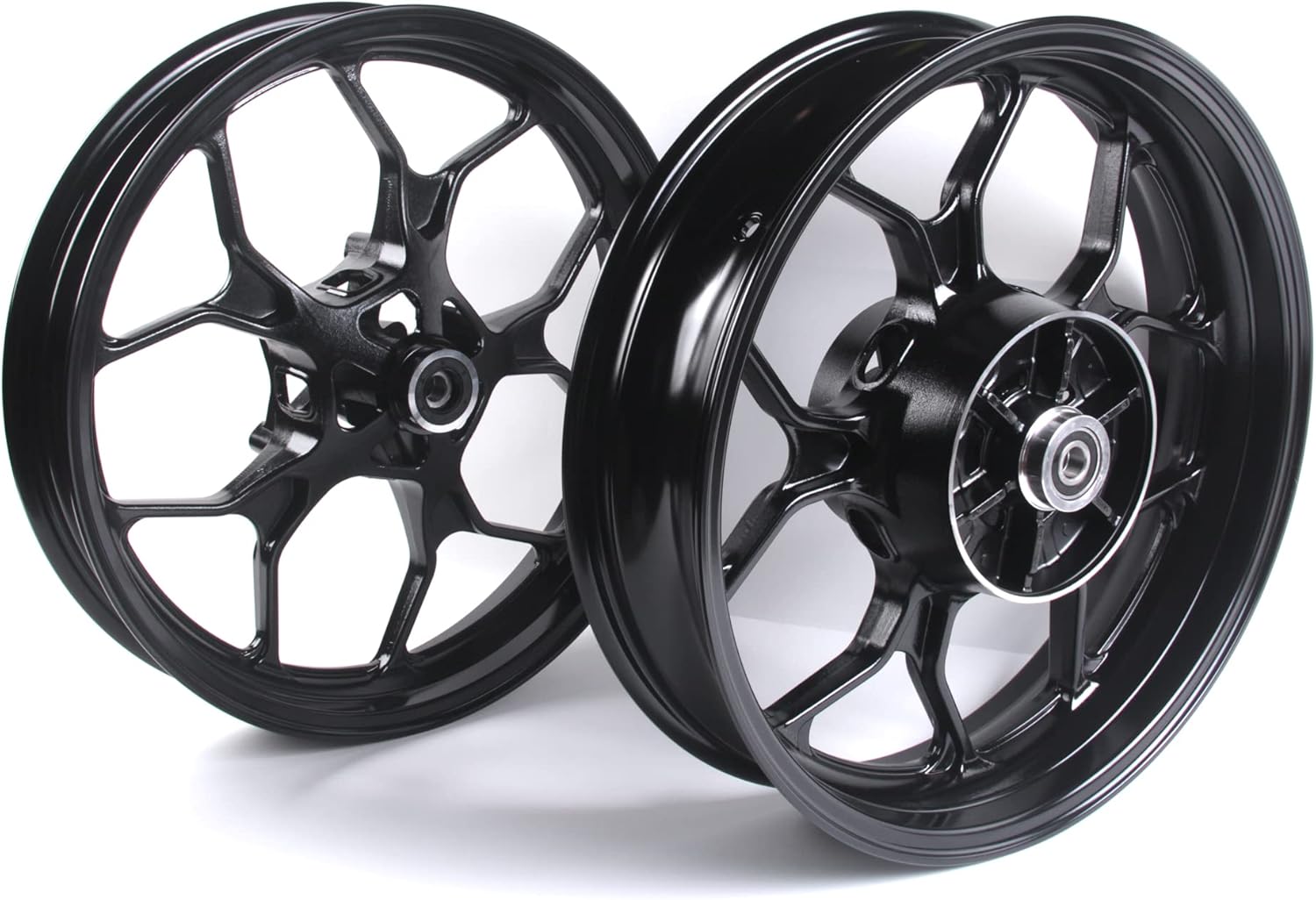 Amazon.com: Arashi Wheel Rims Front and Rear for Yamaha YZF R3 R25 MT03 ...