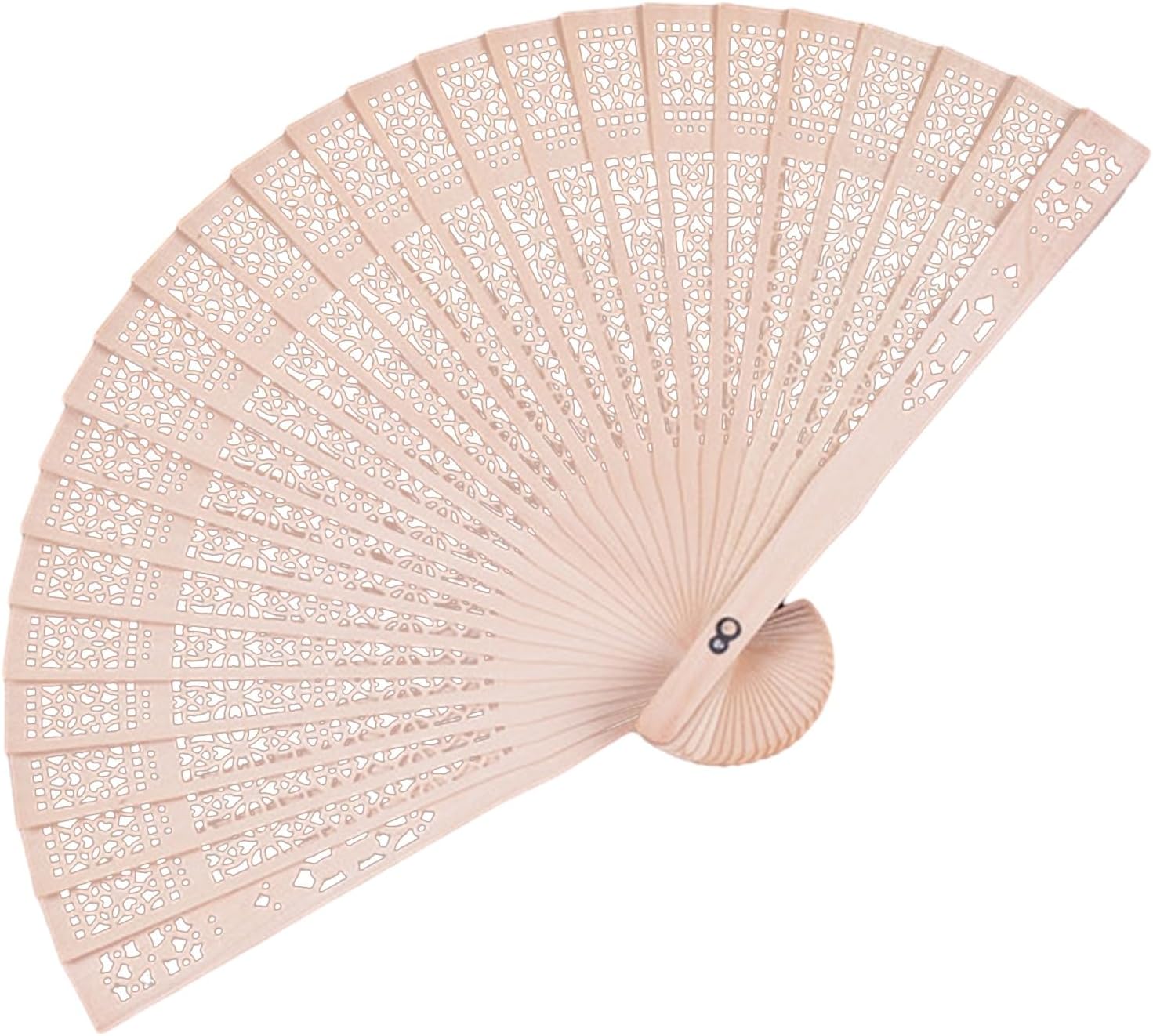 Amazon.com: Portable Hand Fan Chinese Style Sandalwood Folding Fan ...