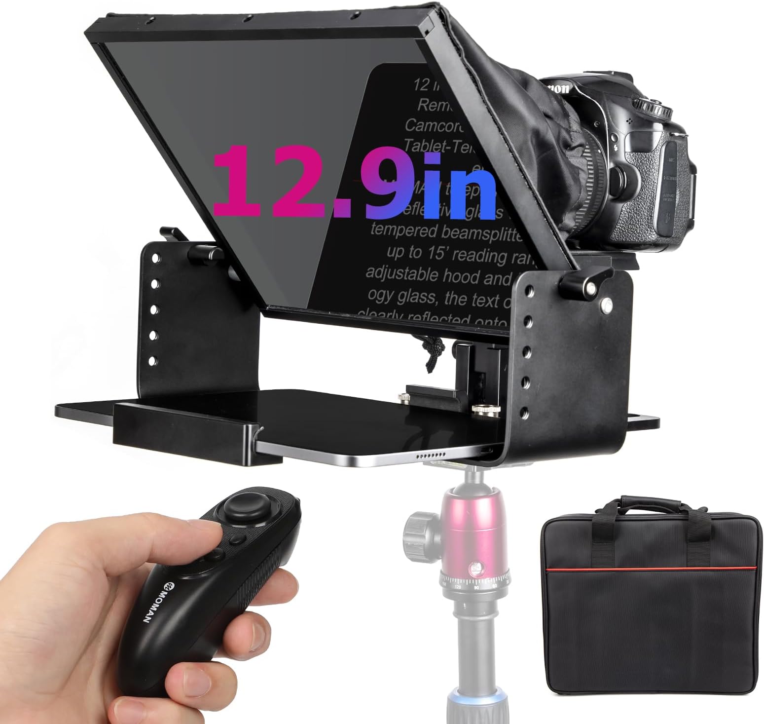 Amazon.com : Desview TP150 teleprompter, 15 inch High Display Mirror ...