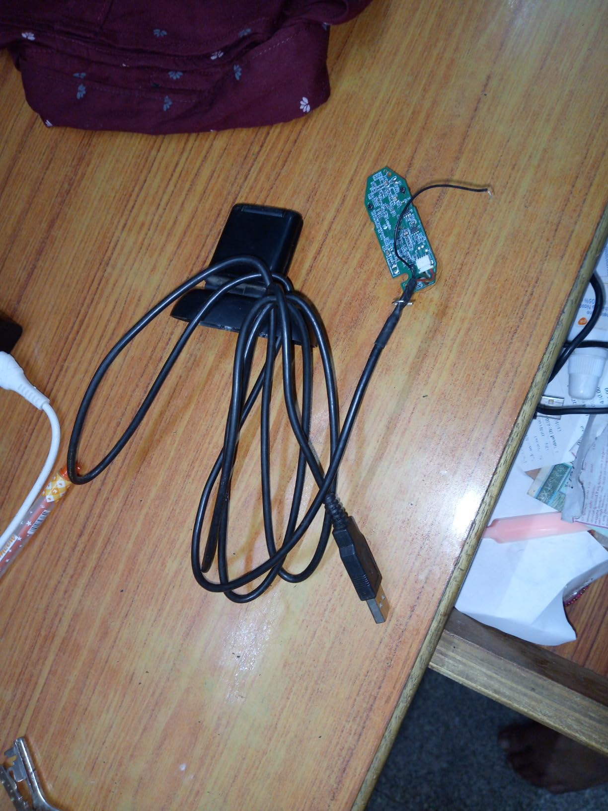 USB Replacement Repair Cable for Logitech HD Pro Webcam Camera - Black ...