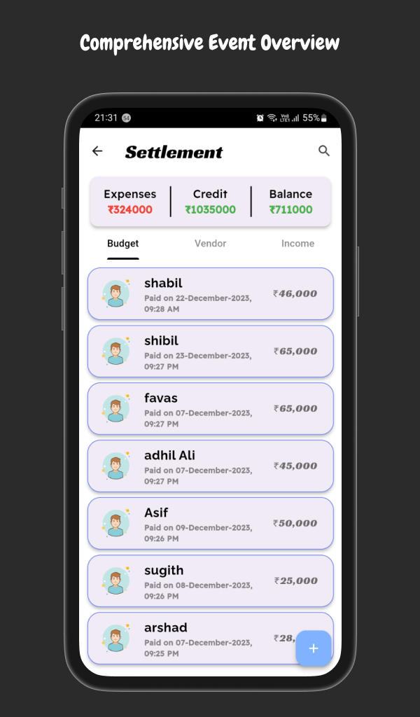 Event Manager - App on Amazon Appstore