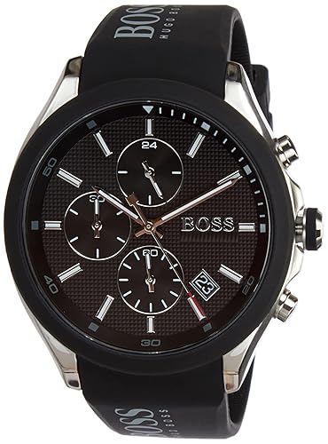Buy Hugo Boss Analog Black Dial Men's Watch-1513716 at Amazon.in