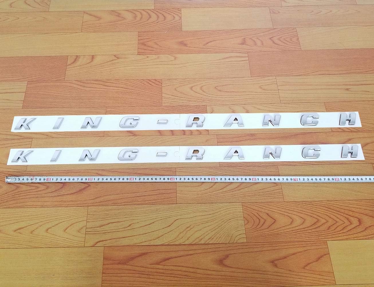 Amazon.com: 2pack OEM King Ranch Emblems Side Letter Kingranch Sticker ...