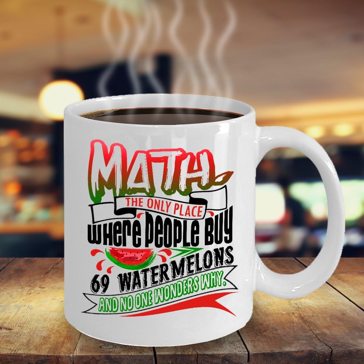 Amazon.com: Math Coffee Mug - Funny Math Mug - Math - The Only Place ...