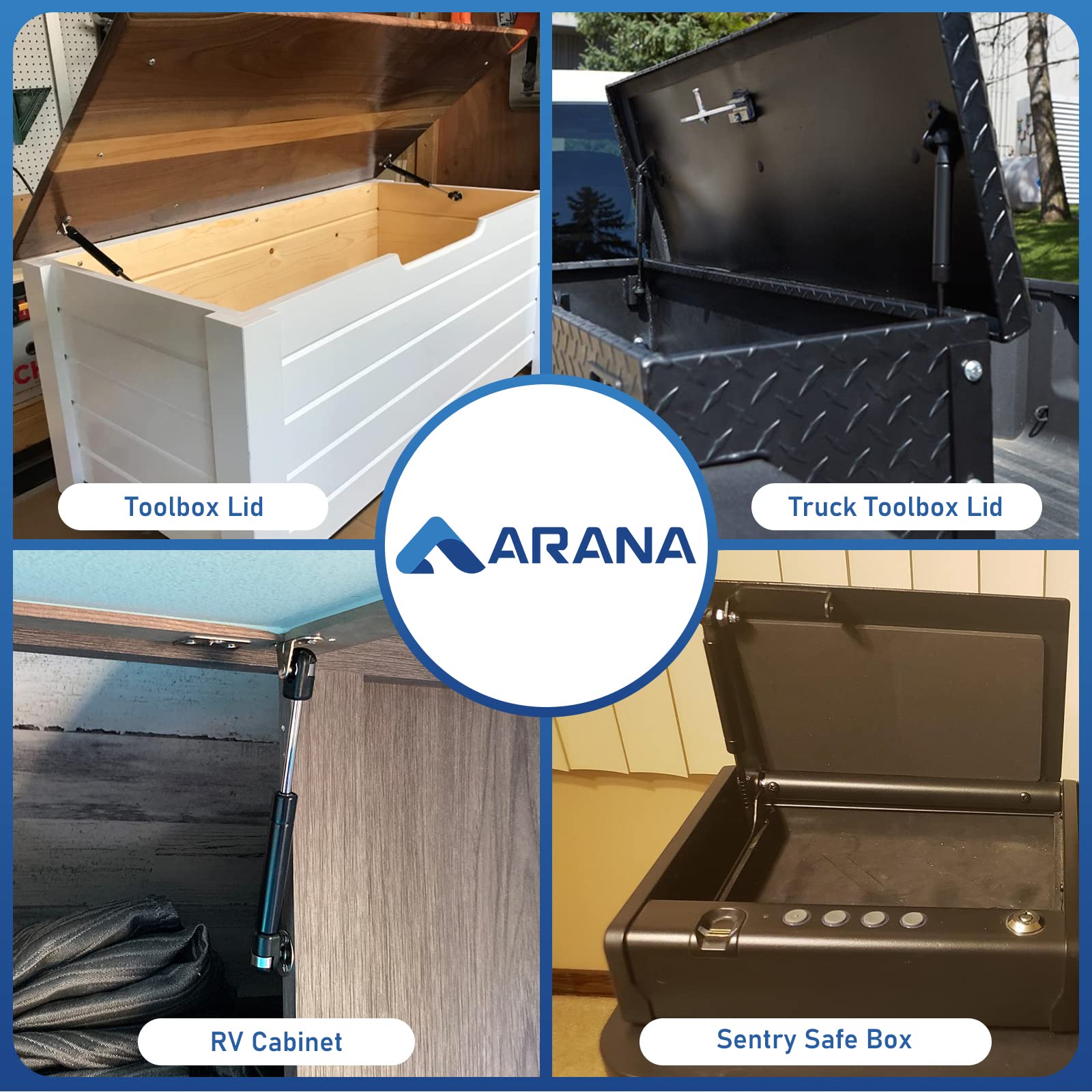 Snapklik.com : ARANA C1602584A 7 Inch 20lb Gas Spring Struts C1615045 ...