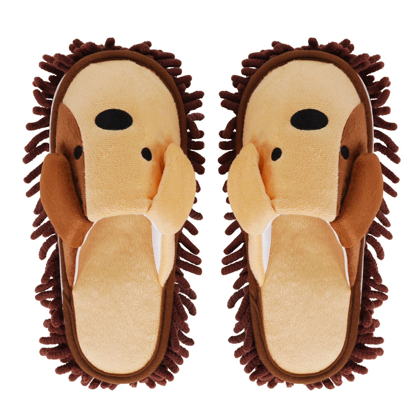 Snapklik.com : Liitrton Mop Slippers Cartoon Mop Shoes, Washable ...