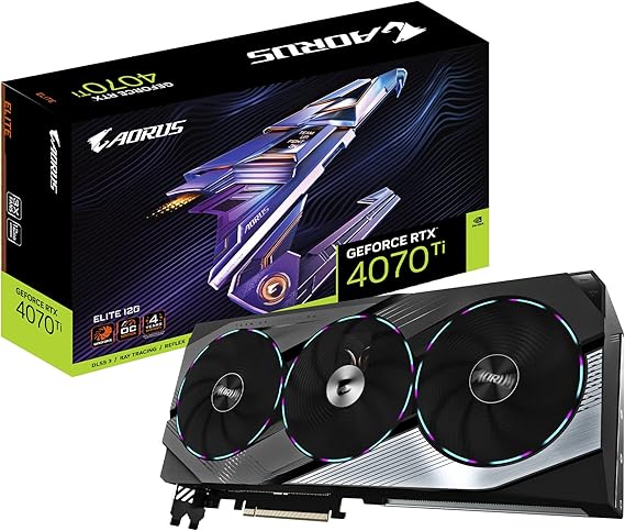 Amazon.com: Gigabyte AORUS GeForce RTX 4070 Ti Elite 12G Graphics Card ...