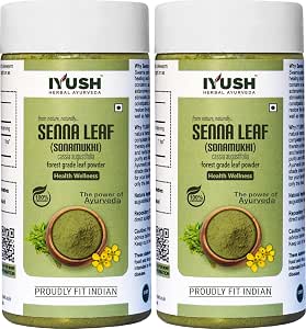 Iyush Herbal Ayurveda Senna Powder – 100 Gram | Sanay Patti Powder ...