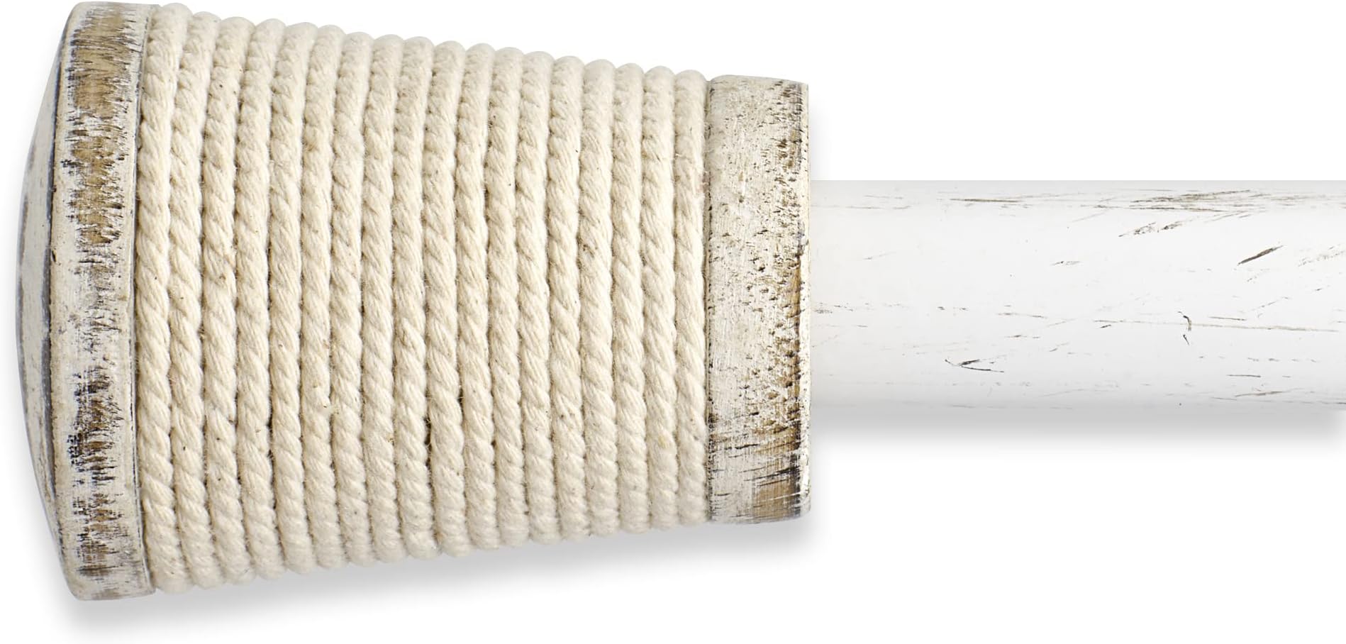 Amazon.com: (Set of 2) Modern Farmhouse Rustic Curtain Rods Distressed ...