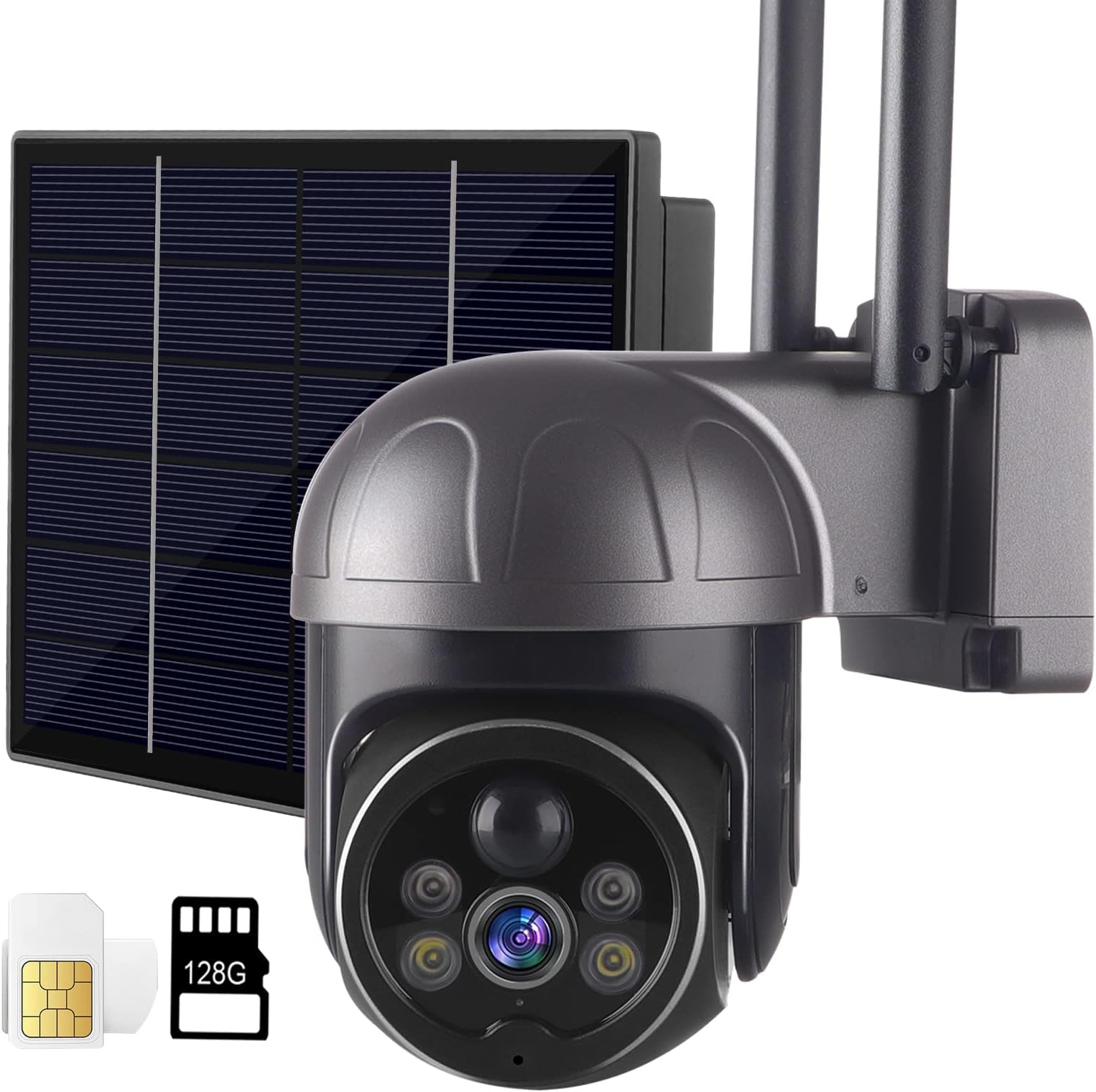 Amazon.com : 4G LTE Cellular Security Camera Wireless Outdoor, Pan Tilt ...
