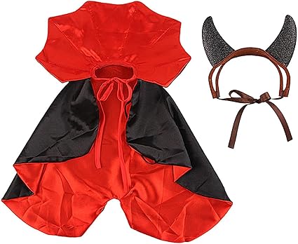 Halloween Pet Devil Costume | Devil Costume for Dogs | Pet Halloween ...