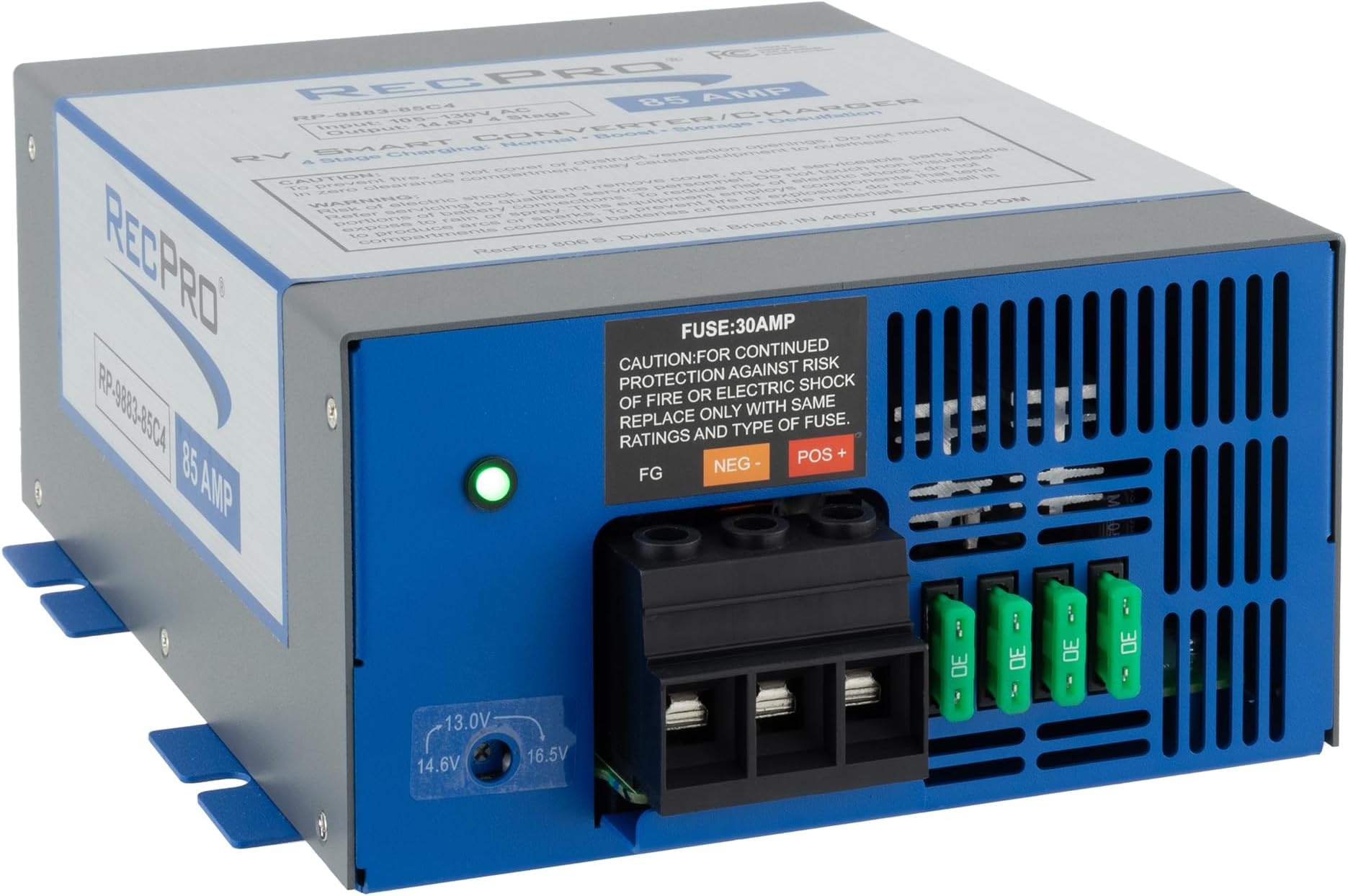 Amazon.com: RecPro RV Converter 35 Amp | RV Power Converter & Battery ...