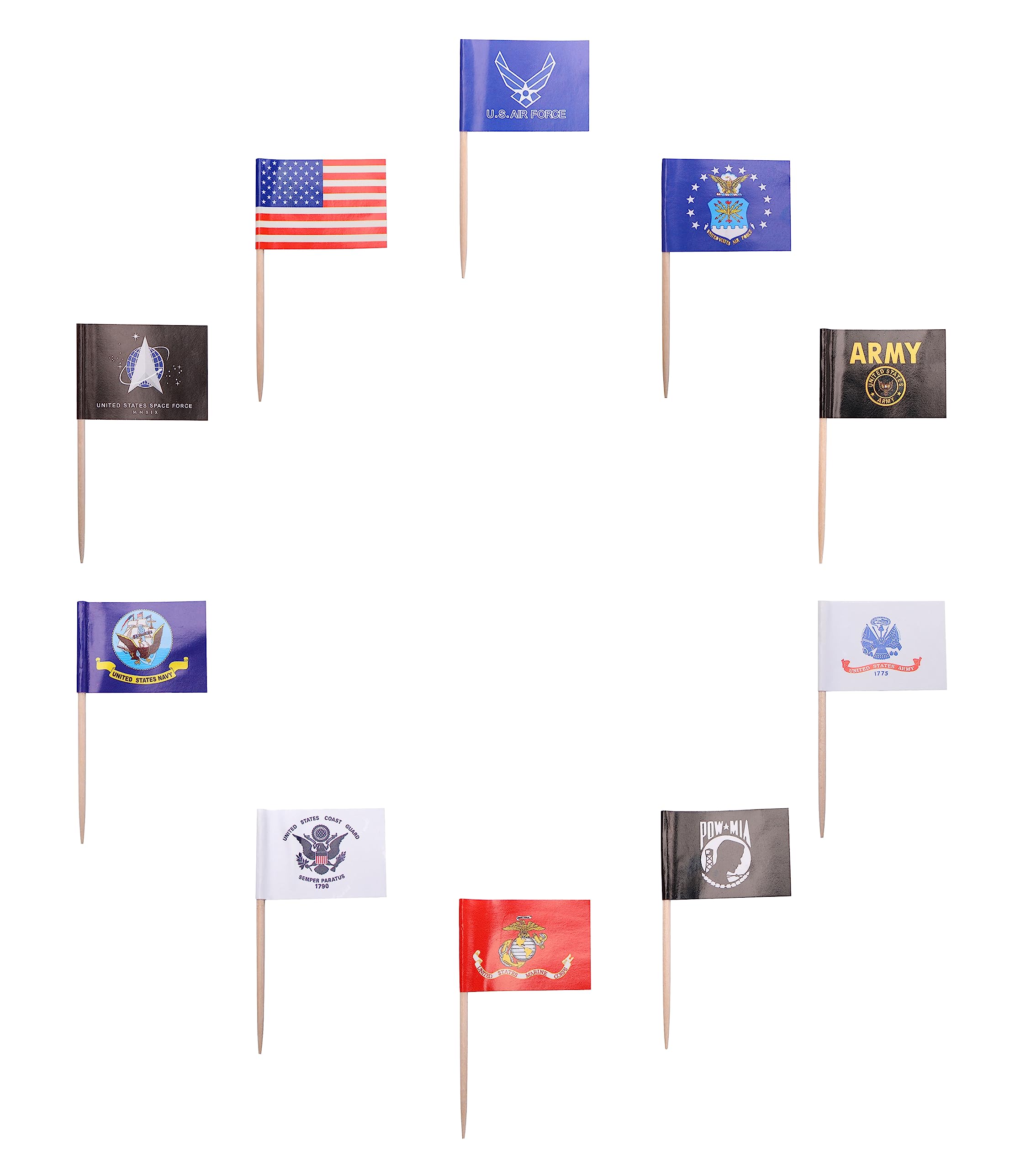 Amazon.com: CANTENDO 100 pcs US American Set sea, land, air, military ...