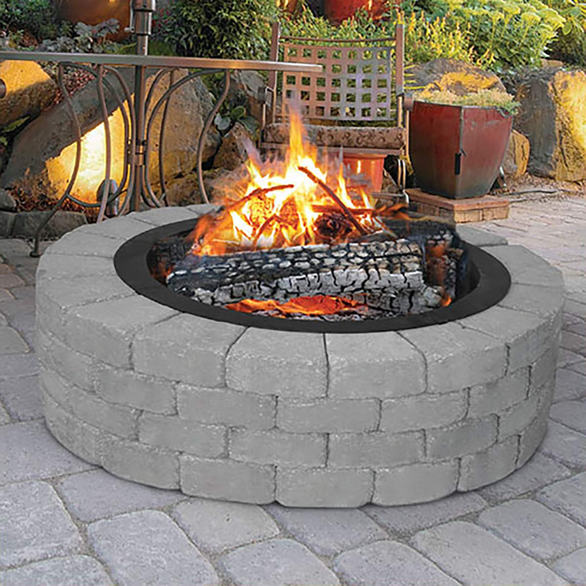 Snapklik.com : Blue Sky Outdoor Living 36" Round Heavy-Gauge Steel Fire ...