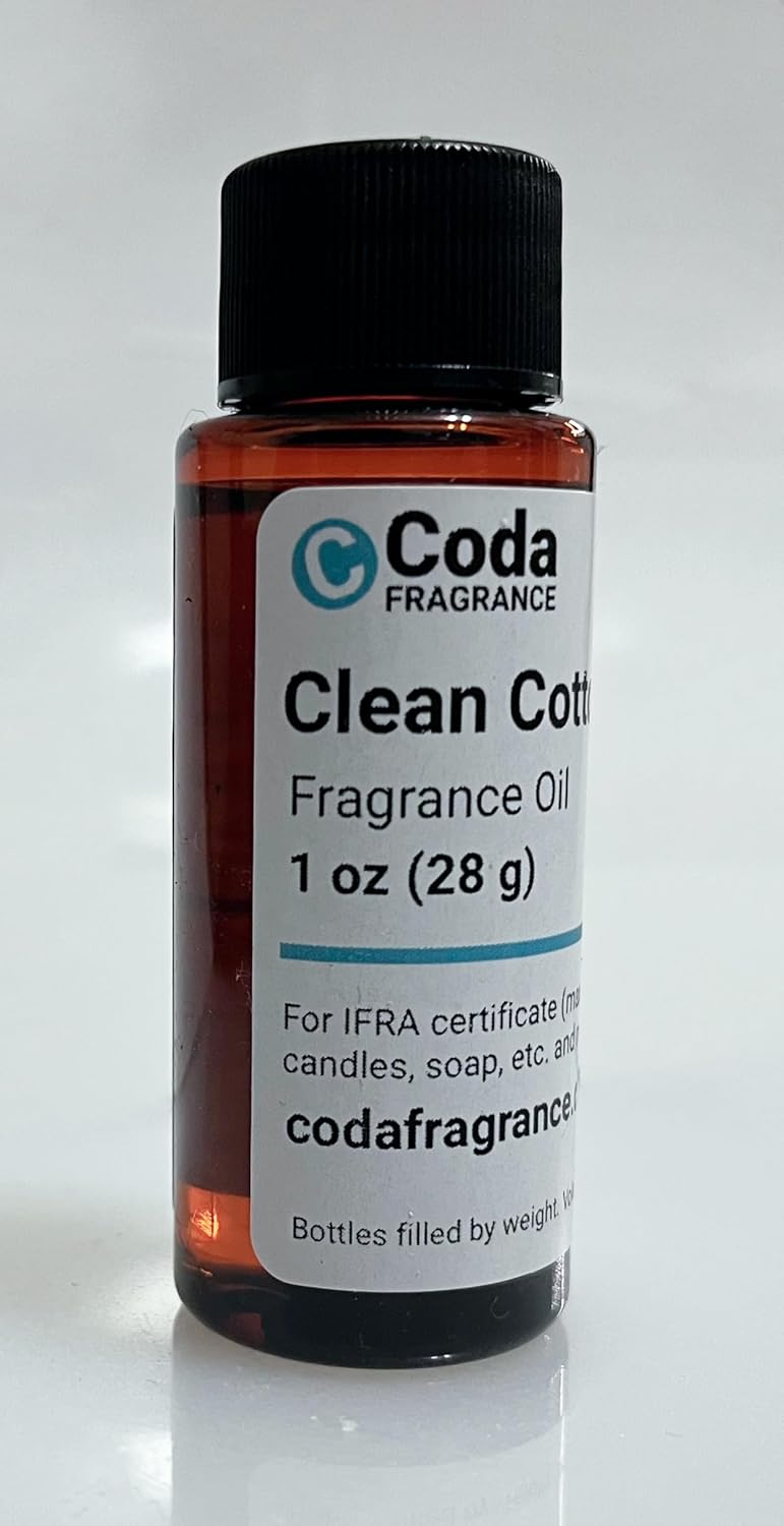 Amazon.com: Clean Cotton Fragrance Oil | by Coda Fragrance | for ...