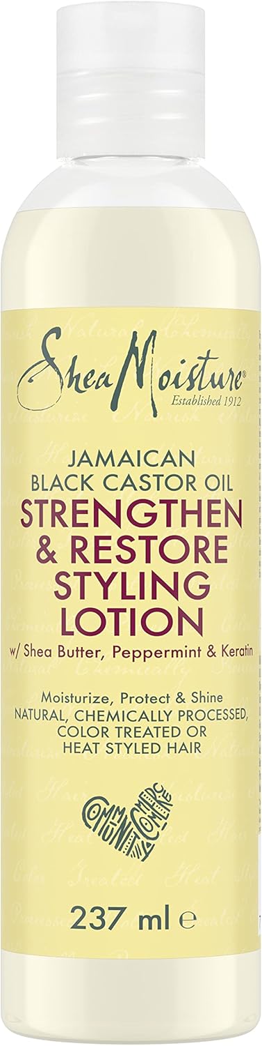 Shea Moisture Jamaican Black Castor Oil Strengthen & Restore Hair ...